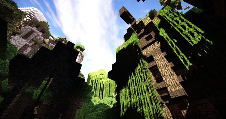 Ĕthelieññ - Elven Castle and Village Minecraft Map