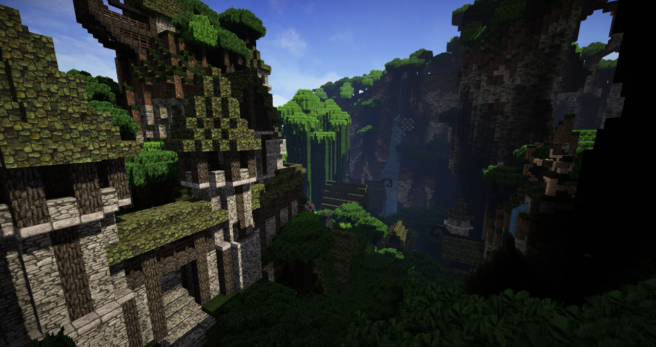 Ĕthelieññ - Elven Castle and Village Minecraft Map