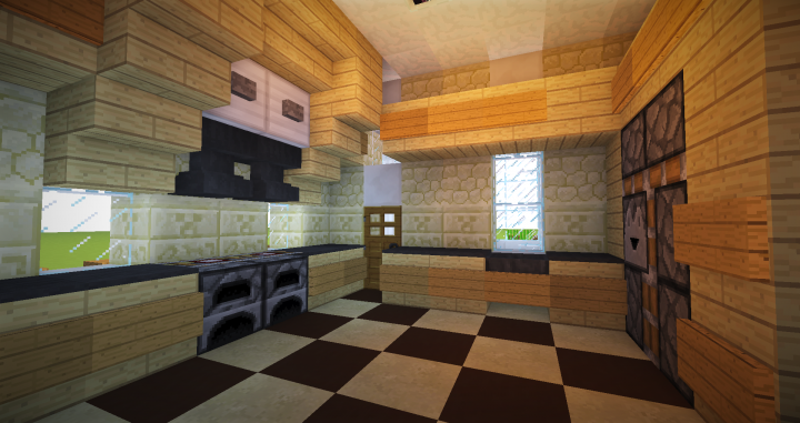 Sandstone House 1 Minecraft Map