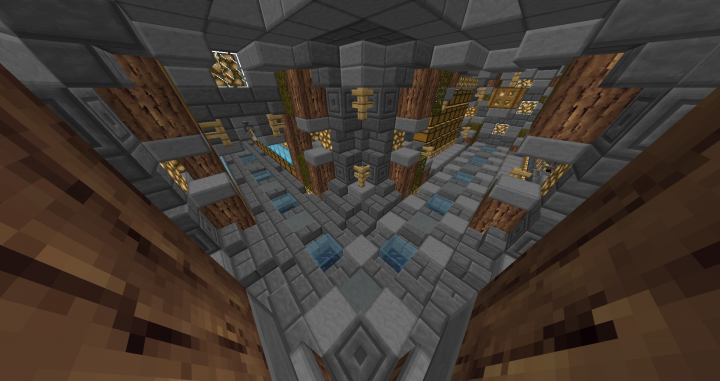 Detailed Factions Vault Minecraft Map