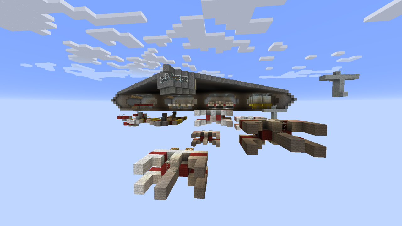 Quasar cruiser Minecraft Map