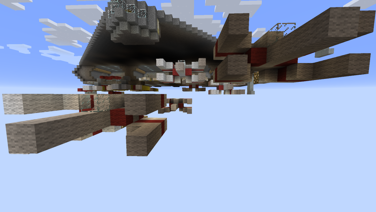 Quasar cruiser Minecraft Map