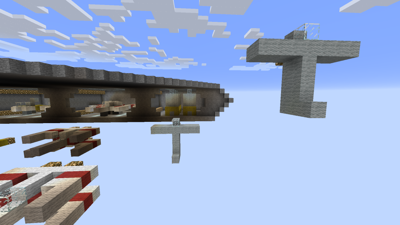 Quasar cruiser Minecraft Map