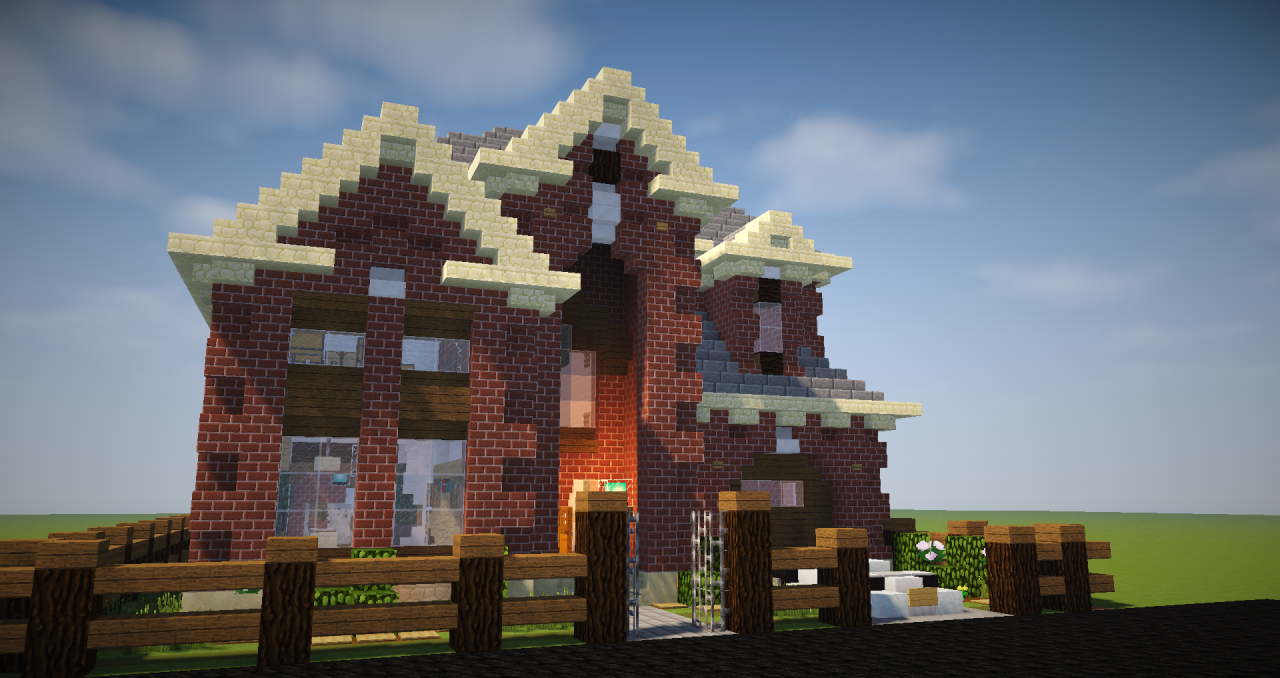 Brick House 1 Minecraft Map