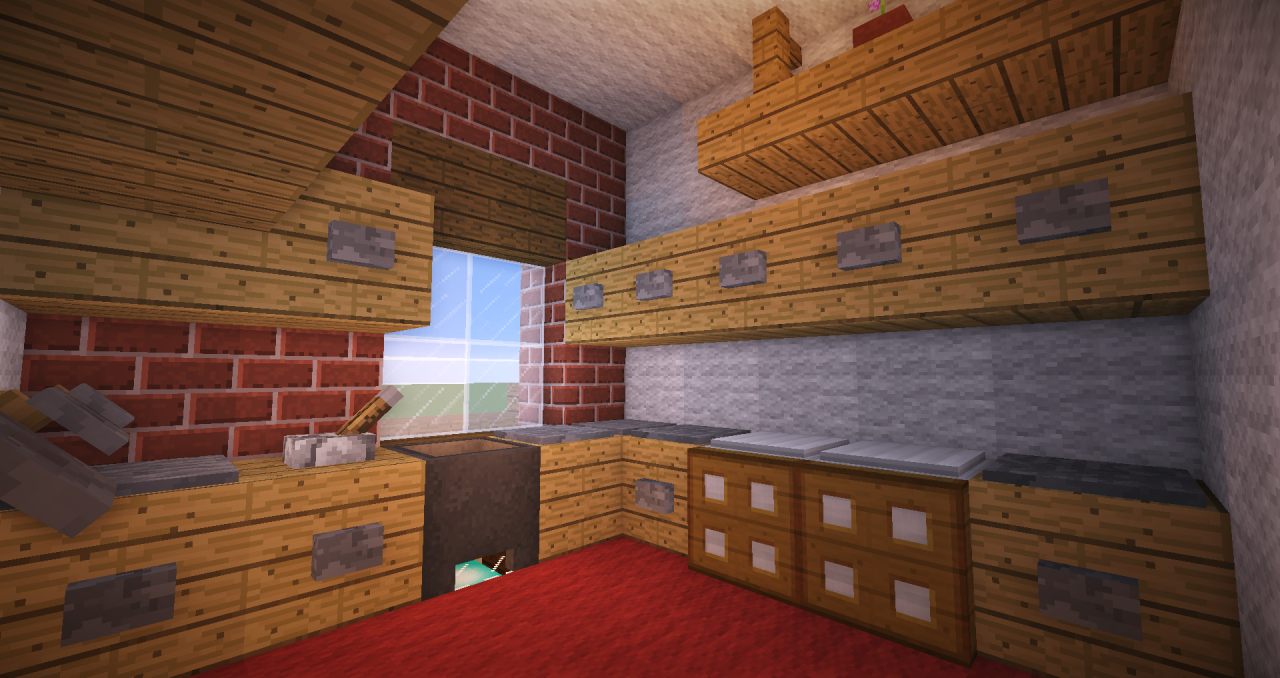 Brick House 1 Minecraft Map