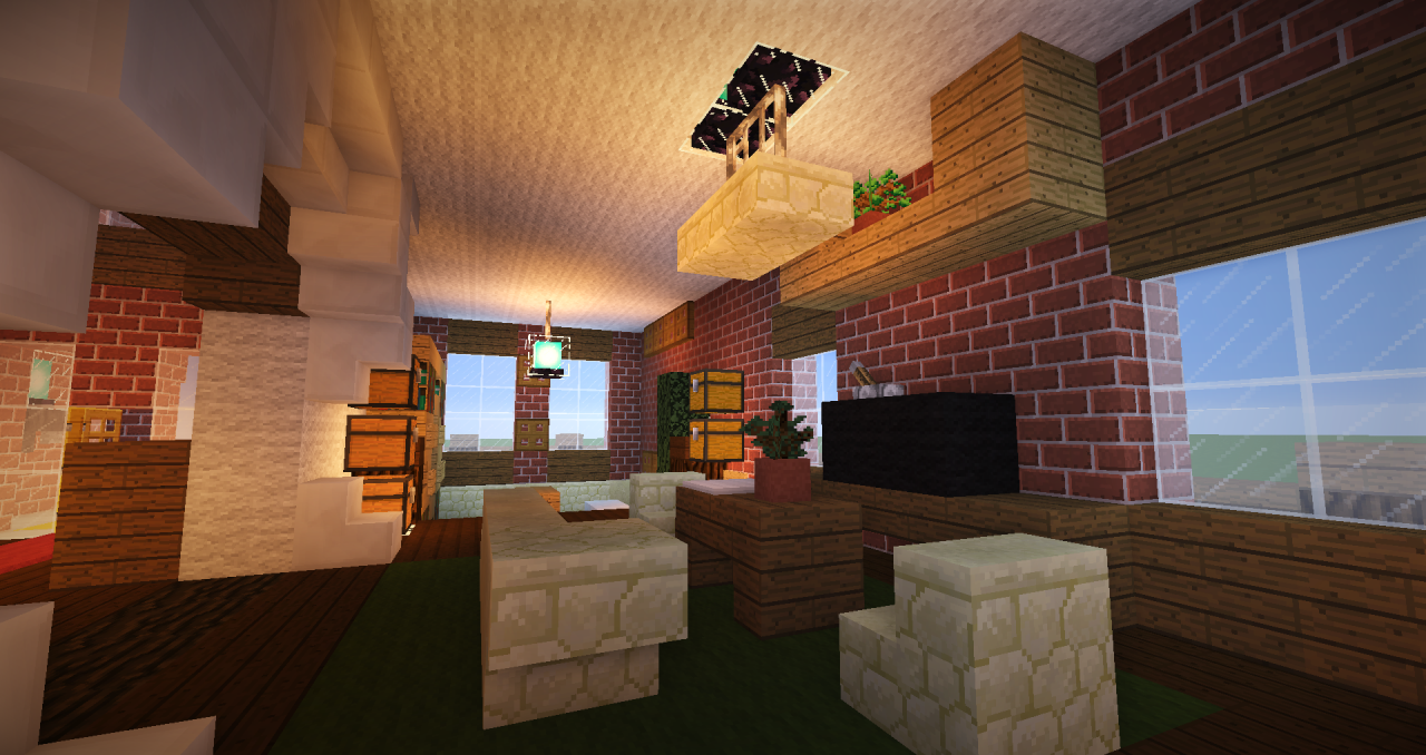 Brick House 1 Minecraft Map