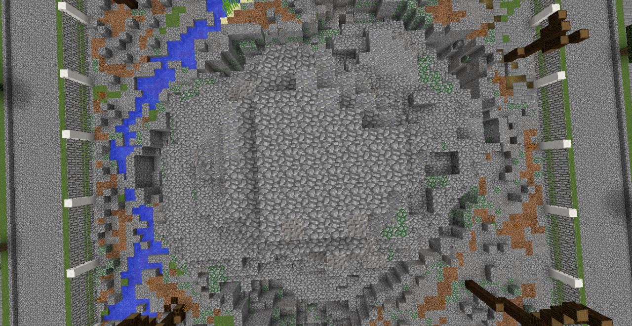 A Home Made Inside Of a Crashed Meteorite | Behind the Picket Fence ...