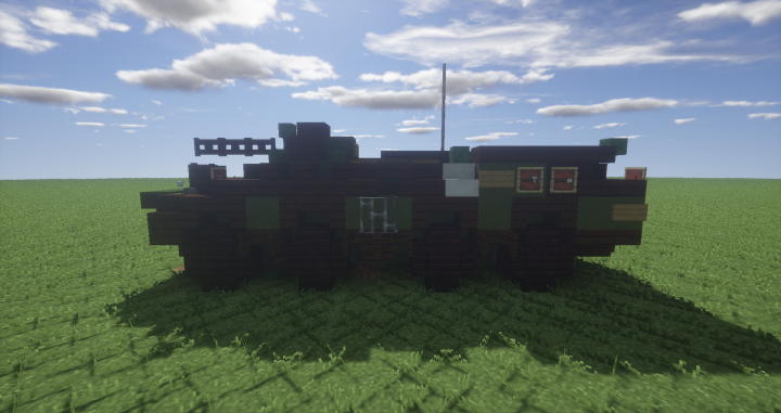 Modern Warfare BTR-80 | Amphibious Armored Personnel Carrier Minecraft Map