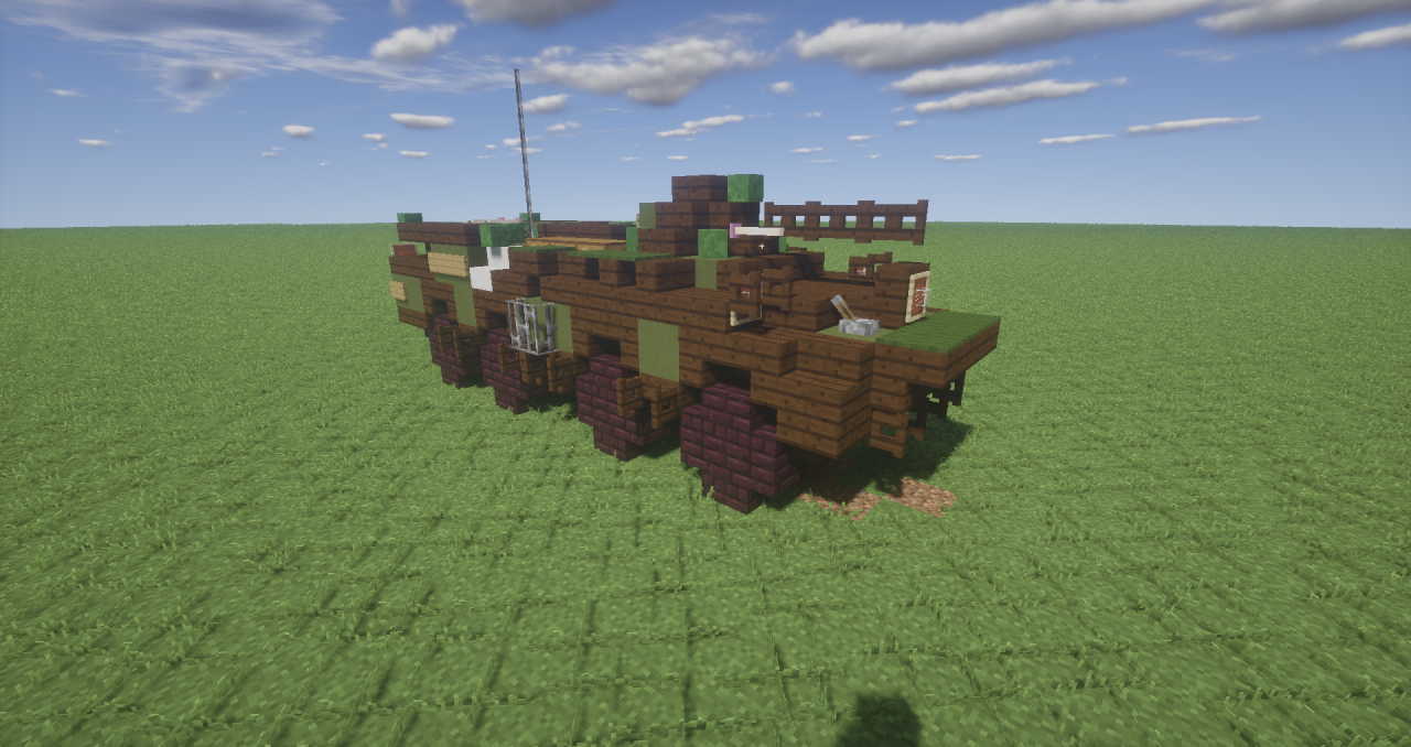 Modern Warfare BTR-80 | Amphibious Armored Personnel Carrier Minecraft Map