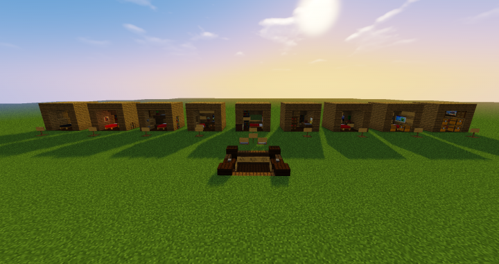 Building themes, ideas and variations Minecraft Map