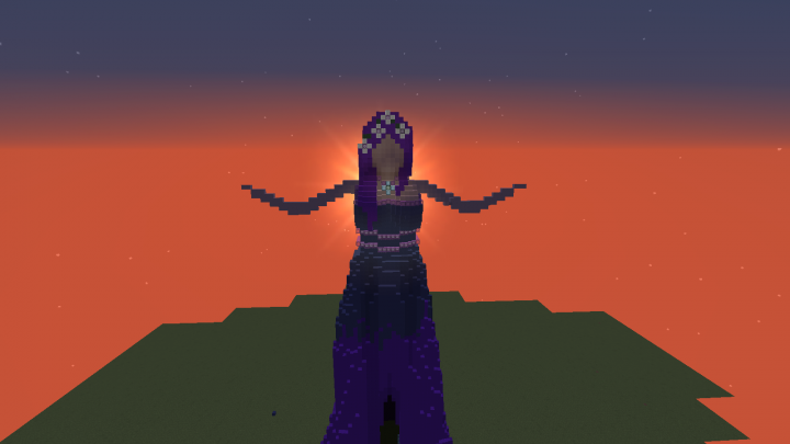 Goddess Statue Minecraft Map