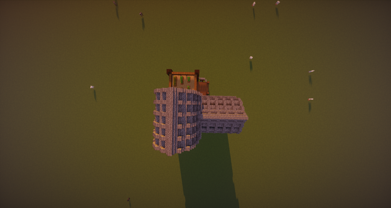 Trying a New Style Minecraft Map