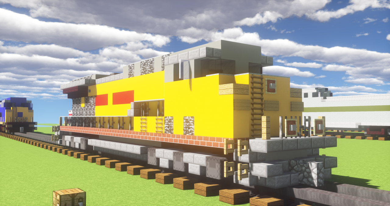 [1.5:1 Scale] GE AC6000CW CSX and UP diesel-electric locomotive ...