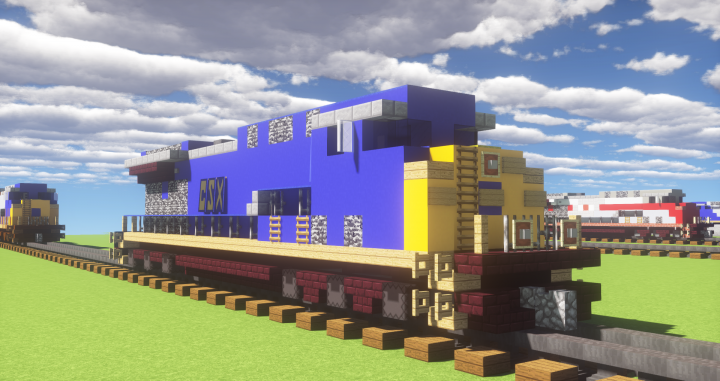 [1.5:1 Scale] GE AC6000CW CSX and UP diesel-electric locomotive ...