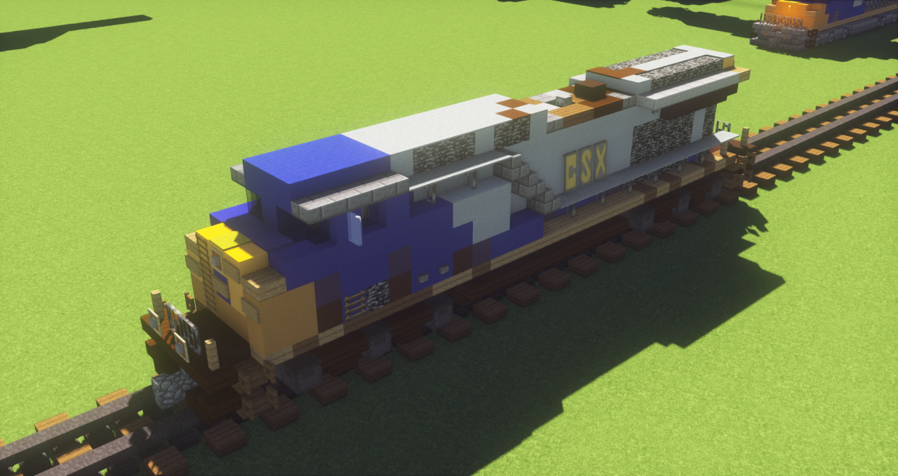 [1.5:1 Scale] GE AC6000CW CSX and UP diesel-electric locomotive ...