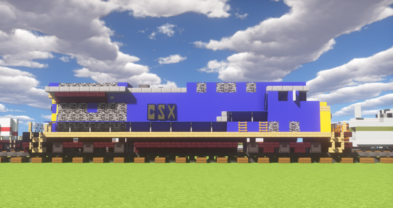 [1.5:1 Scale] GE AC6000CW CSX and UP diesel-electric locomotive ...