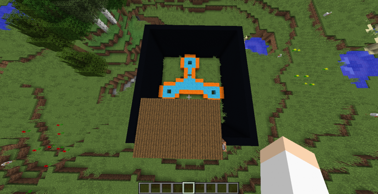 find the button easy edition Minecraft Map