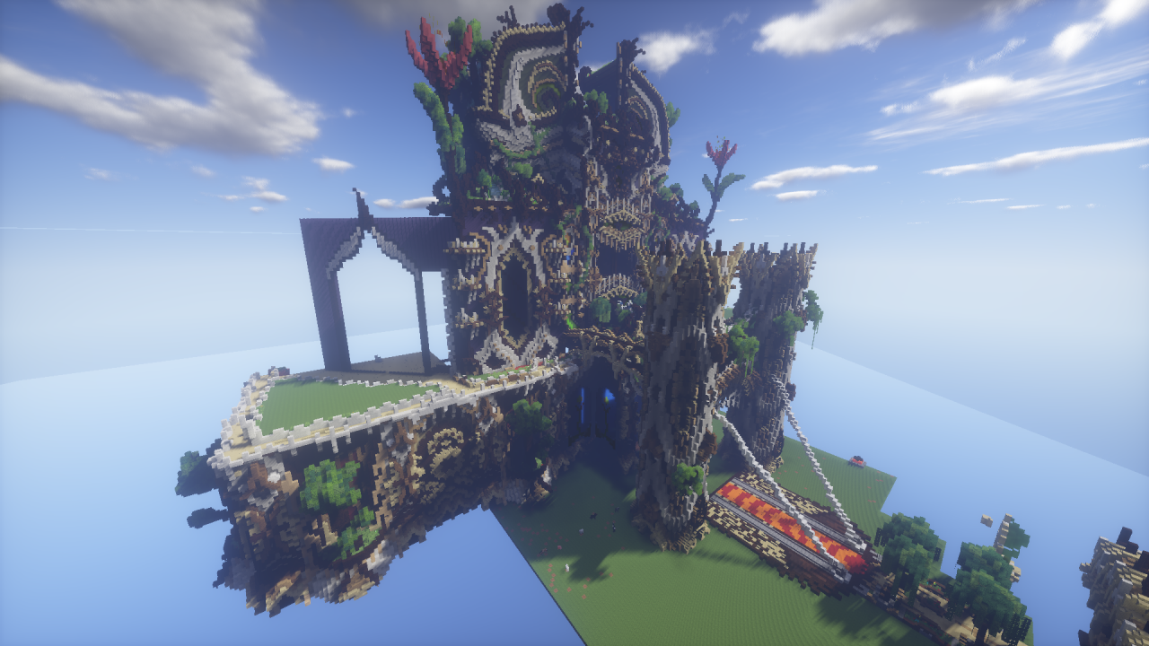 [WIP]Fantastic Hub [MEGABUILD] Minecraft Map