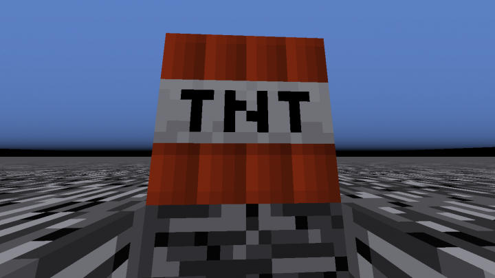 TNT Run Single and multiplayer Minecraft Map