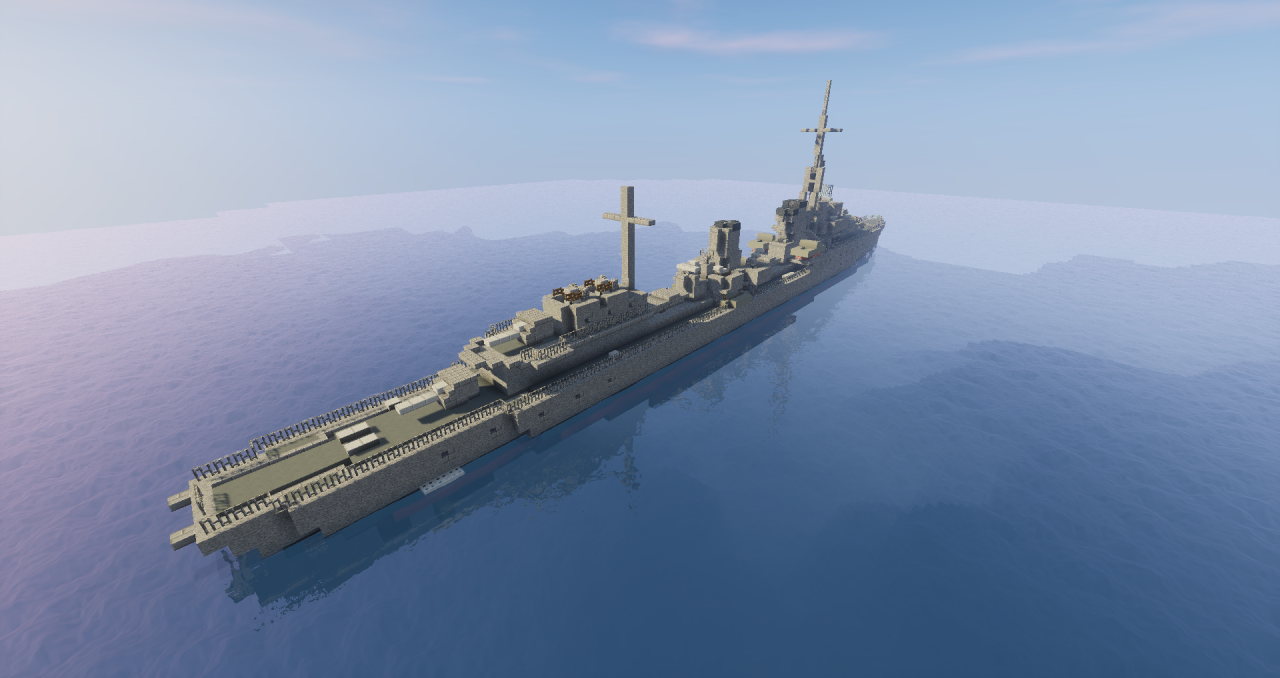 German Destroyer Z28 Minecraft Map