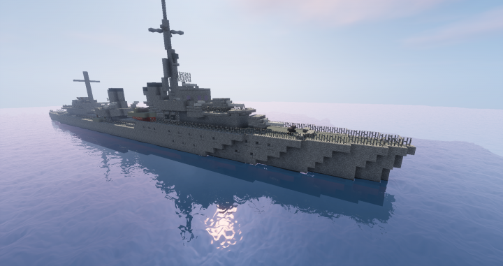 German Destroyer Z28 Minecraft Map