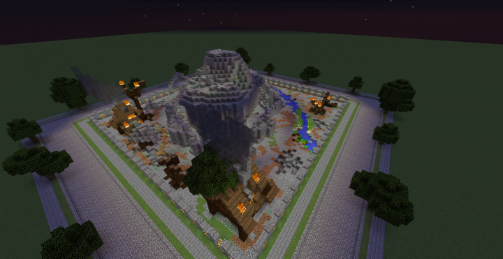 A Home Made Inside Of a Crashed Meteorite | Behind the Picket Fence ...