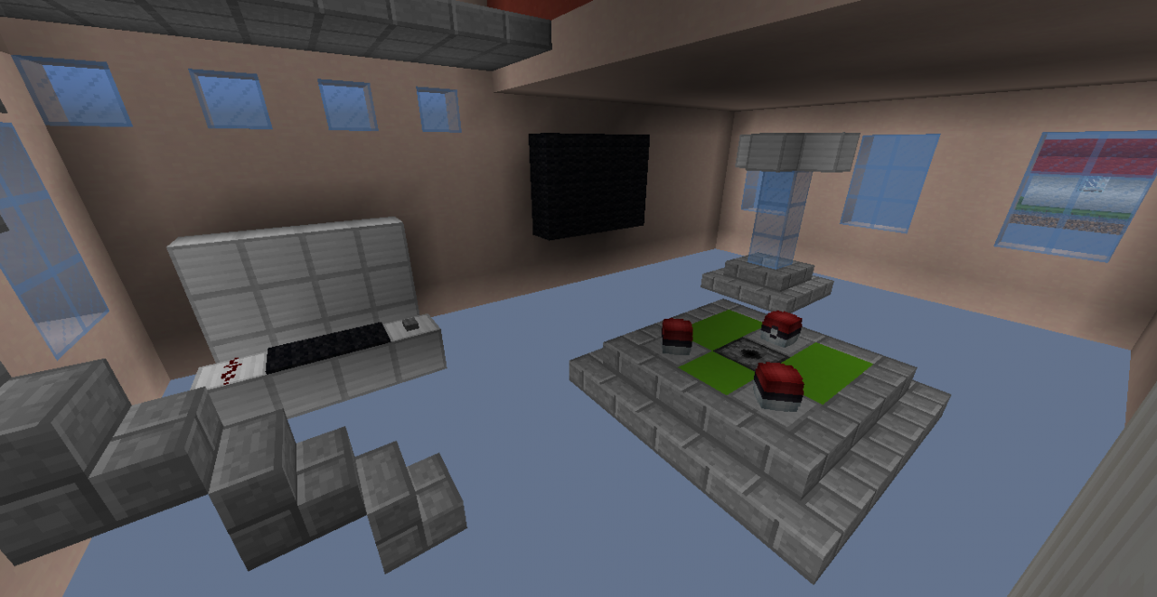 Pokemon Structure Pack Schematic Minecraft Map