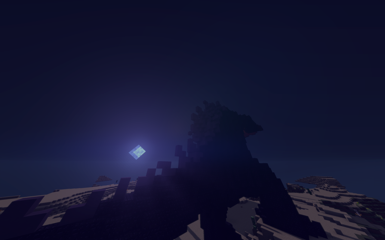 Godzilla structure Minecraft Map