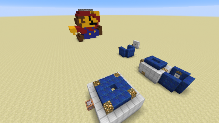 Burning Map- Mario For Pat And Jen Minecraft Map