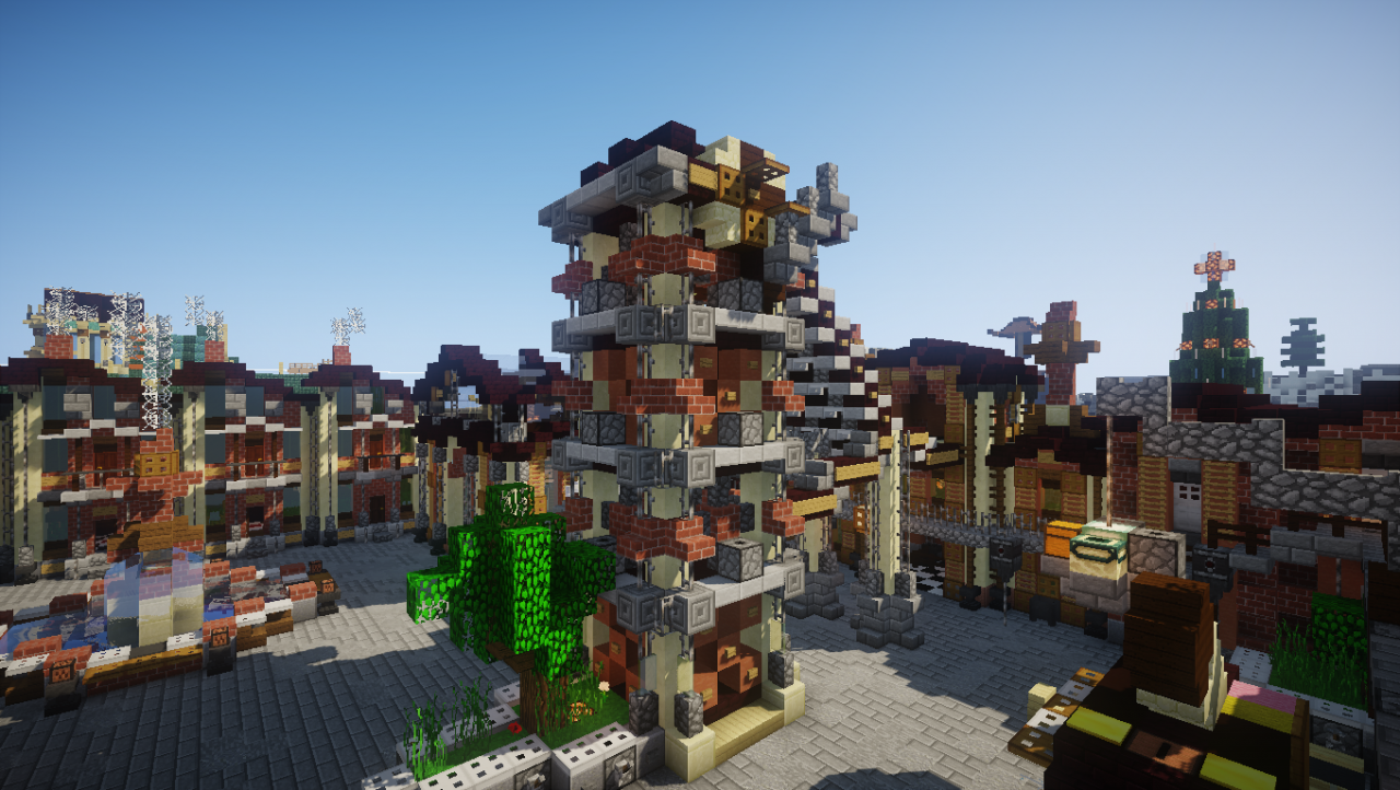 Industrial Area Minecraft Map