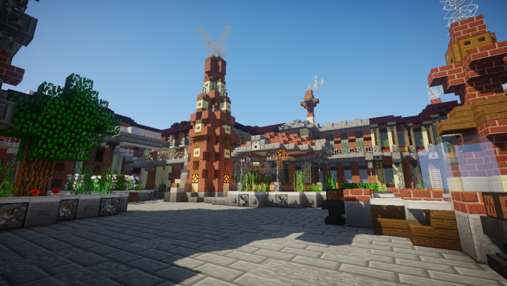 Industrial Area Minecraft Map