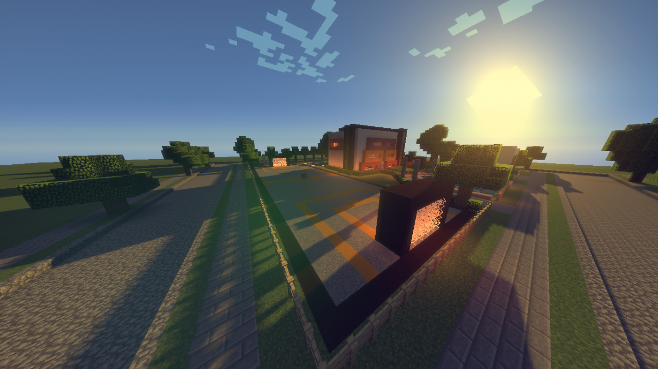 "Behind the Picket Fence" - Solo Project Contest :ModernHouse Minecraft Map