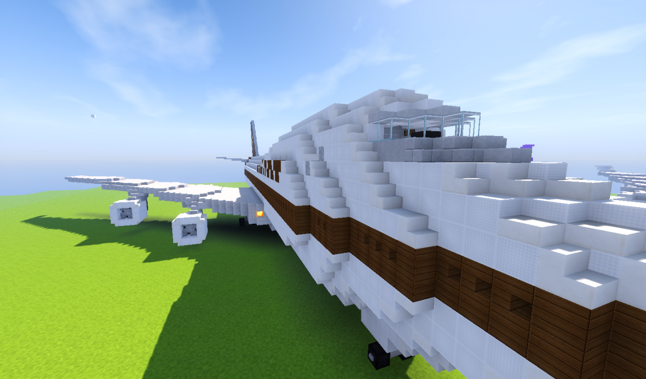 Boeing 747-100 | UPS Minecraft Map