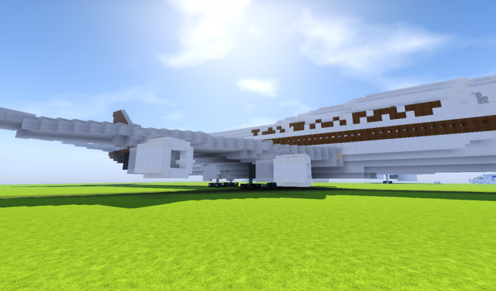 Boeing 747-100 | UPS Minecraft Project