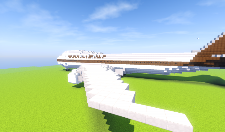Boeing 747-100 | UPS Minecraft Project