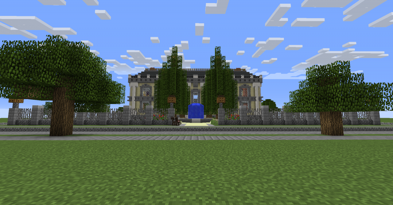 The President's Mansion | Behind The Picket Fence Project Minecraft Map