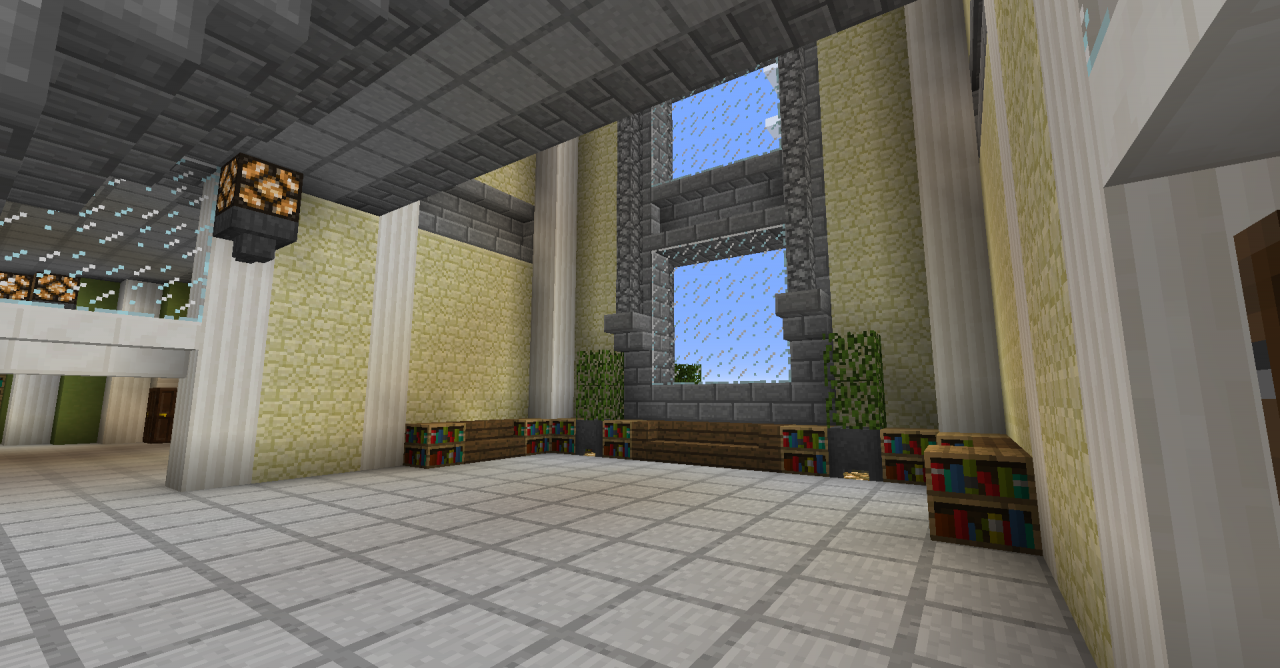 The President's Mansion | Behind The Picket Fence Project Minecraft Map