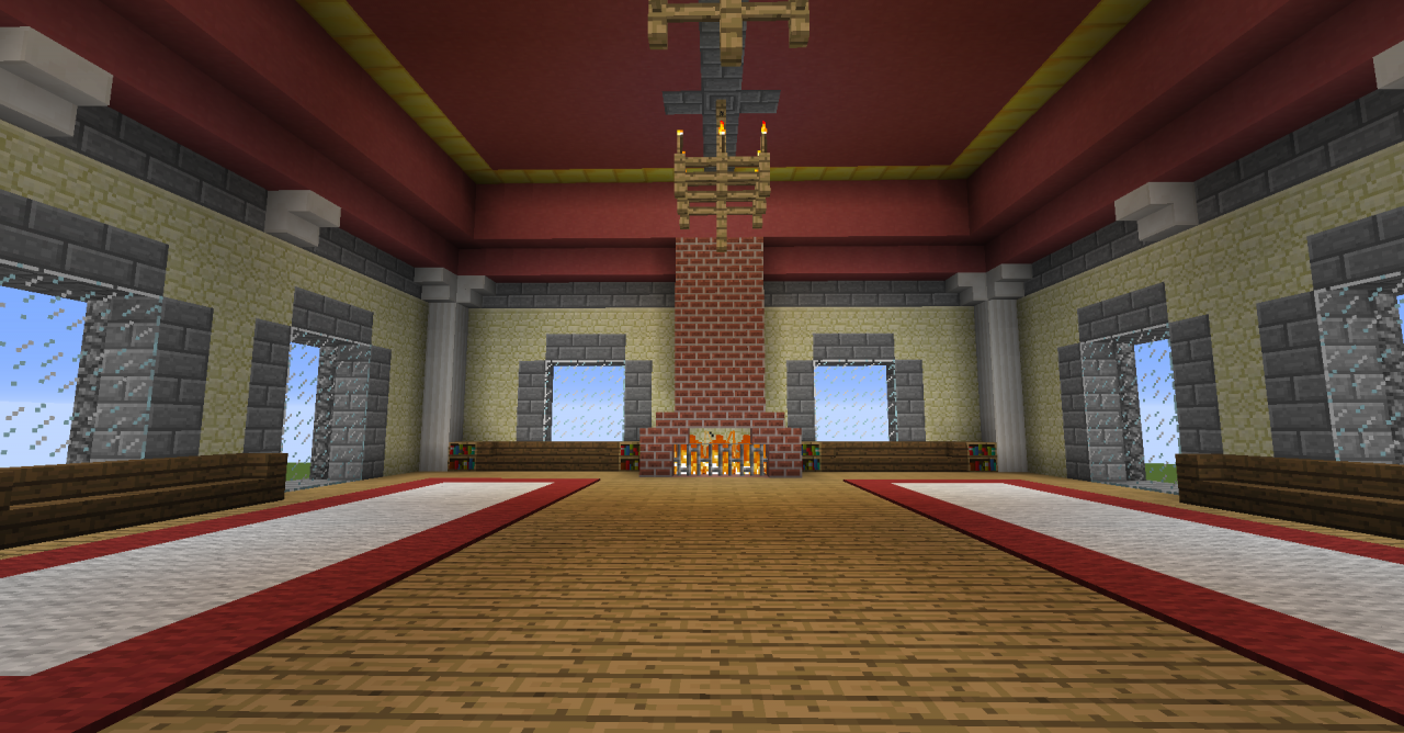 The President's Mansion | Behind The Picket Fence Project Minecraft Map