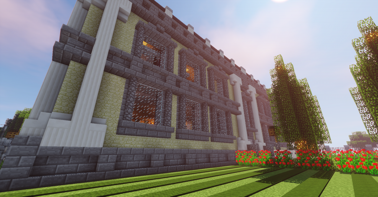 The President's Mansion | Behind The Picket Fence Project Minecraft Map