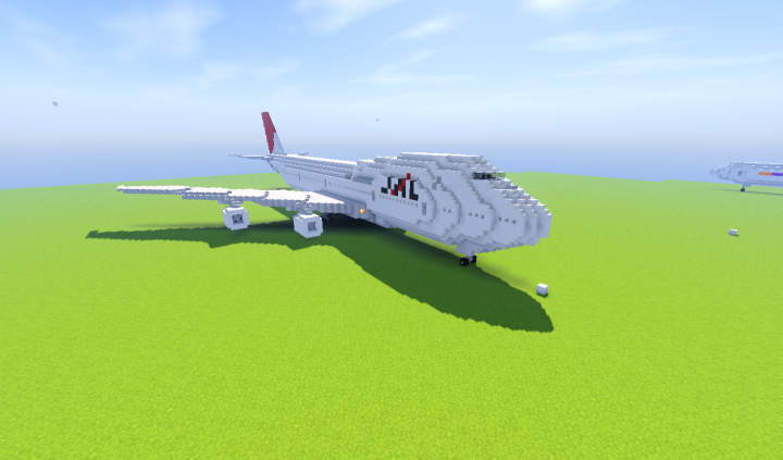 Boeing 747-200 | JAL Livery Minecraft Map