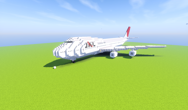 Boeing 747-200 | JAL Livery Minecraft Map
