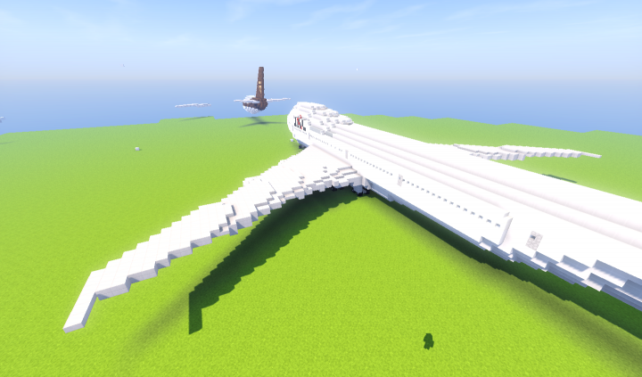 Boeing 747-200 | JAL Livery Minecraft Map