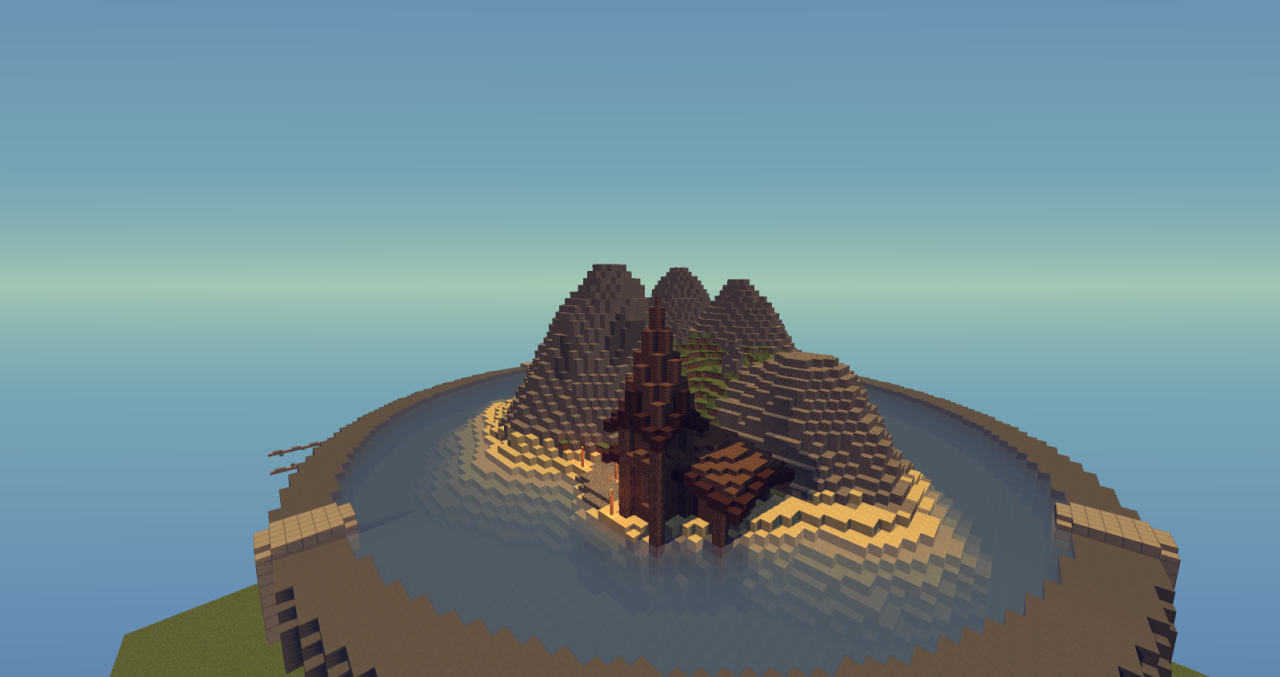 Lonely island Minecraft Map