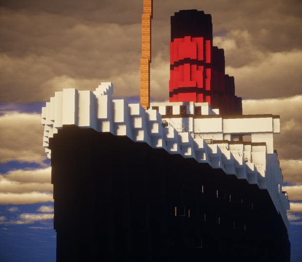 The RMS Lusitania Minecraft Map