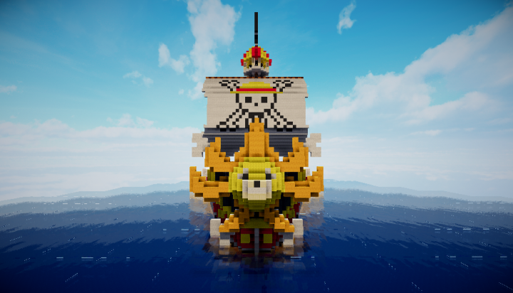 One piece - Thousand Sunny Minecraft Map