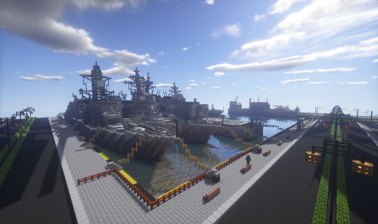 Naval port "Maiminato" Minecraft Map