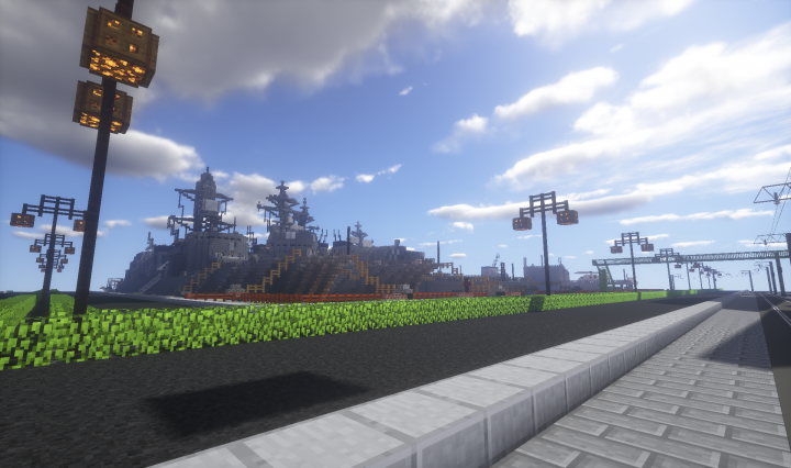 Naval port "Maiminato" Minecraft Map