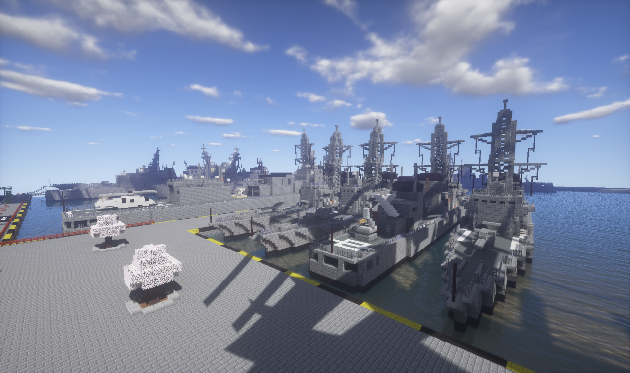 Naval port "Maiminato" Minecraft Map