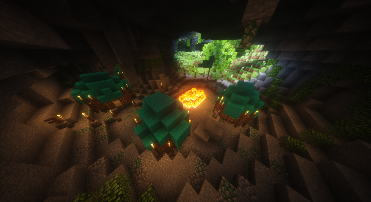 Tribal Island Minecraft Map