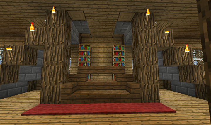 Medieval mansion | Behind the picket fence Minecraft Map